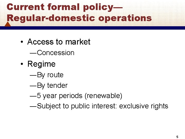 Trade and Investment Project Liberalization in Aviation Policy