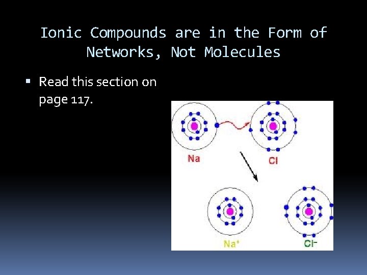 Section 2 Ionic and Covalent Bonds CHAPTER 4