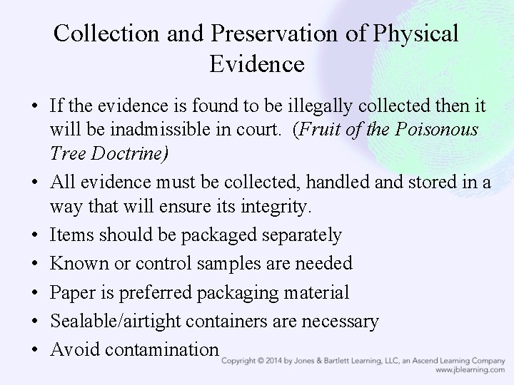 Chapter 1 An Introduction to Crime Scene Investigation