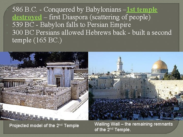 The Creation of Israel 2000 BC A group