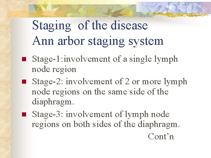 Malignant Lymphomas by Fatin AlSayes MD MSc FRCPath