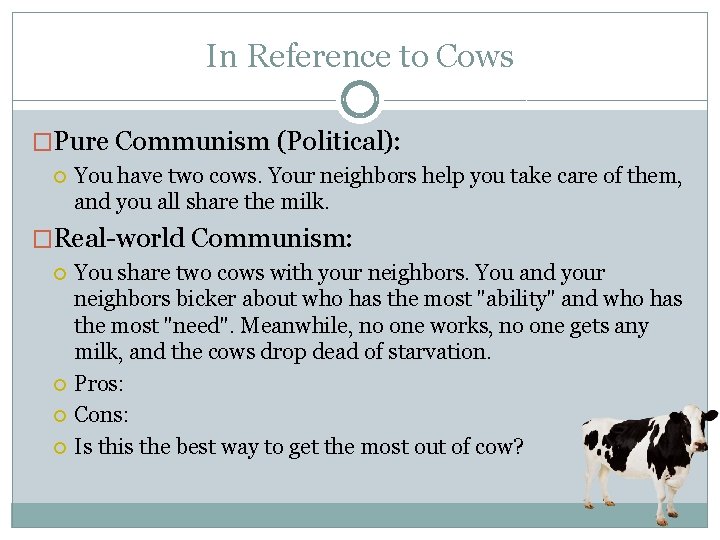 Economic isms The Breakdown ISM A DISTINCTIVEUNIQUE PRACTICE