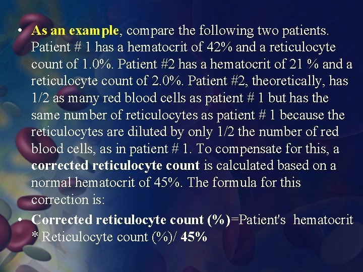 Practical Hematology Lab LAB 5 Reticulocyte Count Reticulocyte