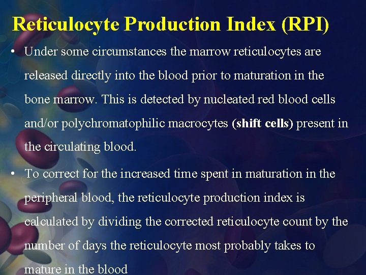 Practical Hematology Lab LAB 5 Reticulocyte Count Reticulocyte