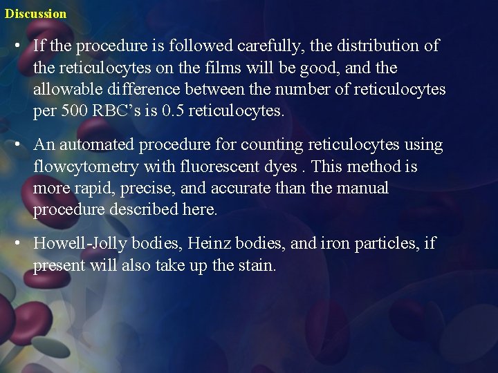 Practical Hematology Lab LAB 5 Reticulocyte Count Reticulocyte
