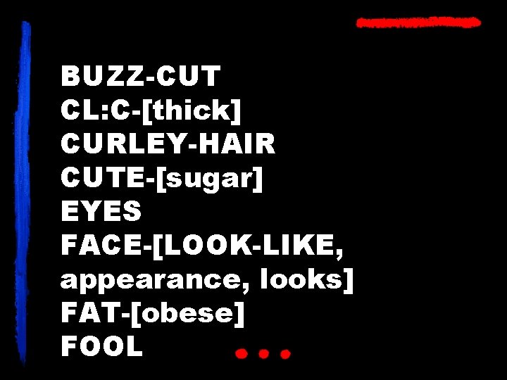 Lesson 20 BUZZCUT CL Cthick CURLEYHAIR CUTEsugar EYES