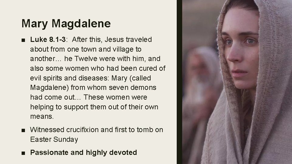 Mary Magdalene Luke 8 1 3 After this