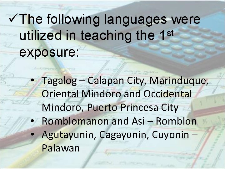 Double Exposure in Mathematics a glimpse of mother
