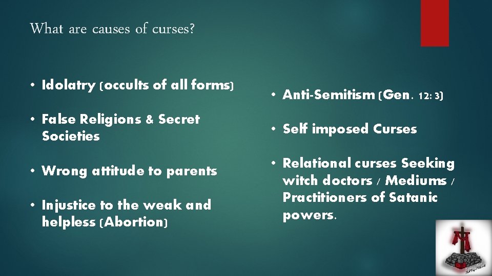 Is It Really That Simple BREAKING THE CURSE