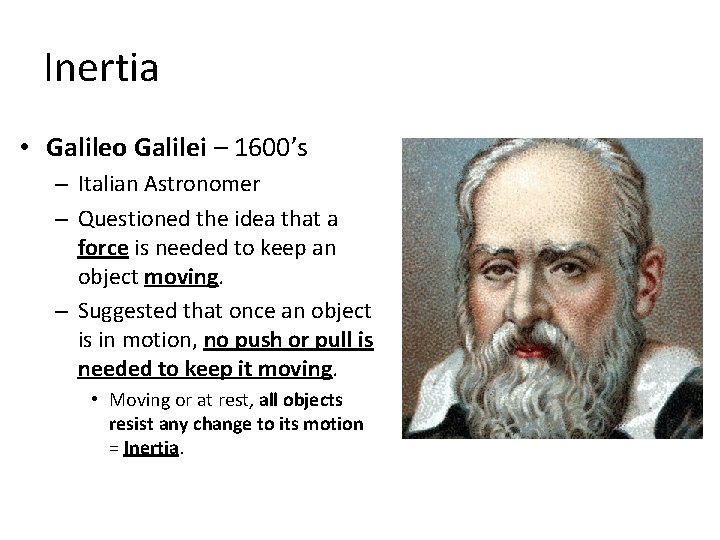 Newtons Laws of Motion Inertia and Mass Ancient