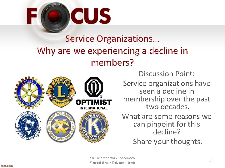 FOCUS on Membership Using the Membership Lifecycle to