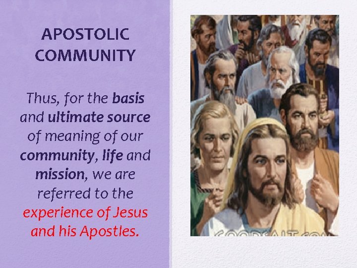 JAPAN KOREA OBLATE MISSION THROUGH APOSTOLIC COMMUNITY COMMUNITY