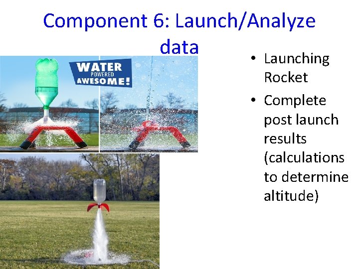 Fall Culmination Project What do the components look
