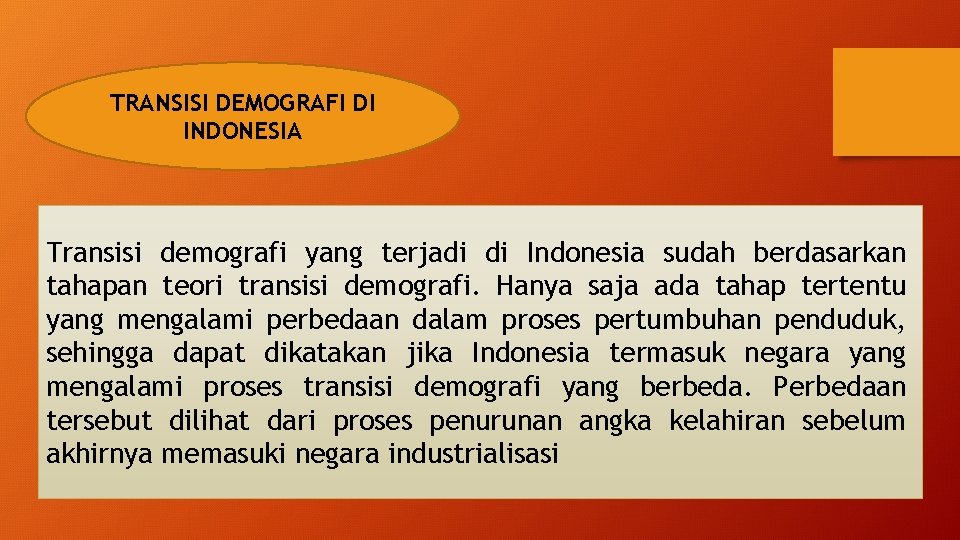 SEJARAH PERKEMBANGAN PENDUDUK DUNIA DAN TRANSISI DEMOGRAFI OLEH