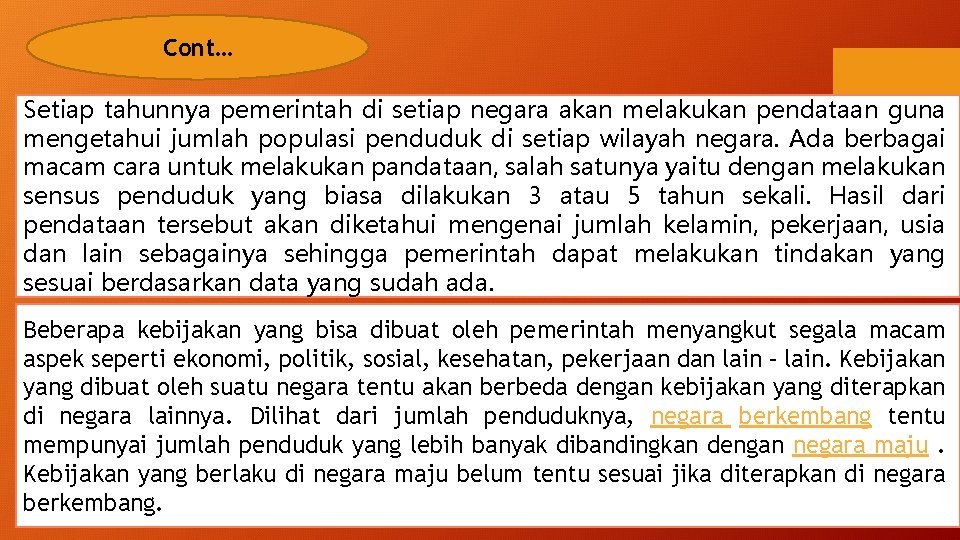 SEJARAH PERKEMBANGAN PENDUDUK DUNIA DAN TRANSISI DEMOGRAFI OLEH