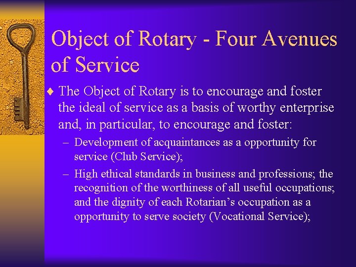 Rotary International A Global Network of Community Volunteers