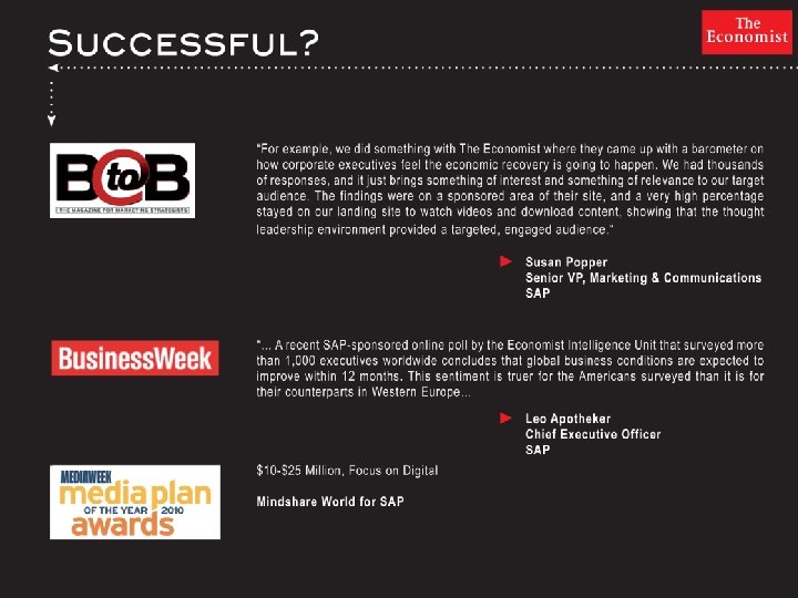 The best international examples of digital interaction SAP