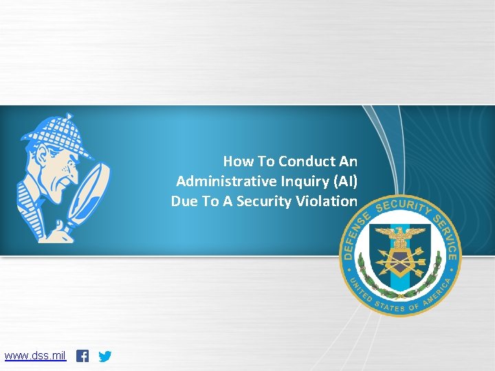 How To Conduct An Administrative Inquiry AI Due