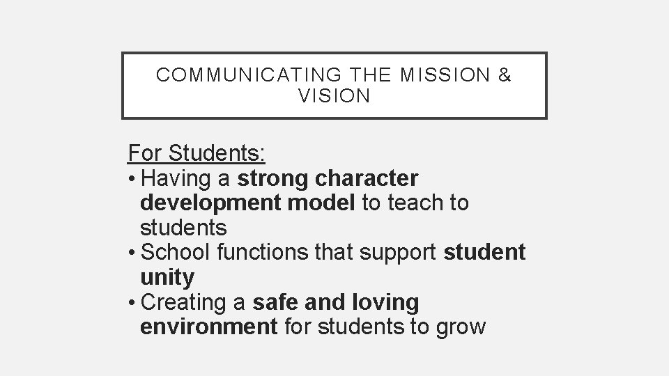 SHAPING SCHOOL CULTURE Briana Barber LITERACY FIRST CHARTER