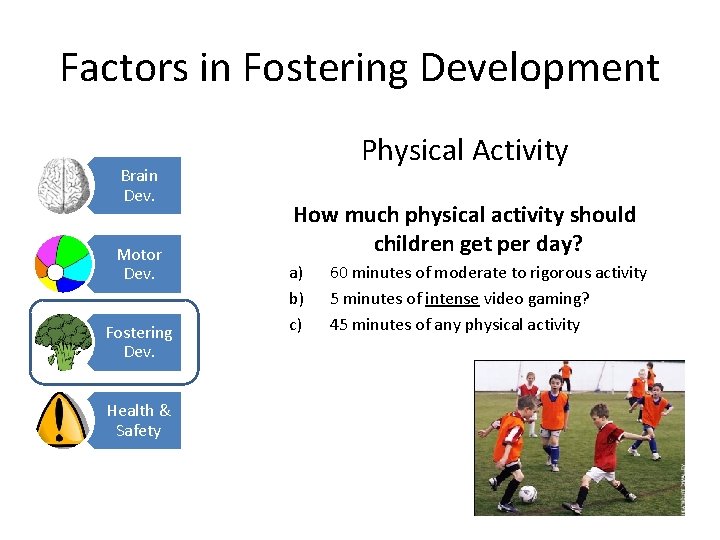 Physical Development in Early Childhood By Kim Clark