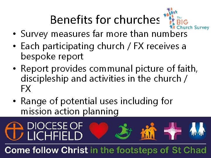 About Big Church Survey Nationwide survey of worshippers