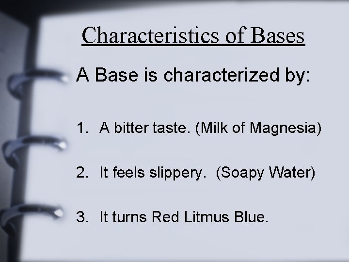 Acids Bases By Robert Mc Gee Our Goals