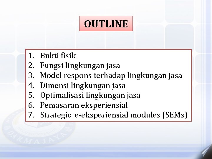 STRATEGI PRODUK PERTEMUAN 6 OUTLINE 1 2 3