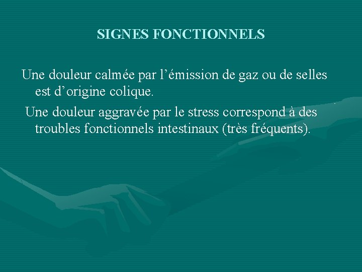 SEMIOLOGIE DE LAPPAREIL DIGESTIF Lappareil digestif comprend le