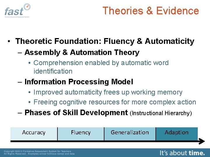 1 2 What is CBMReading is Curriculum Based