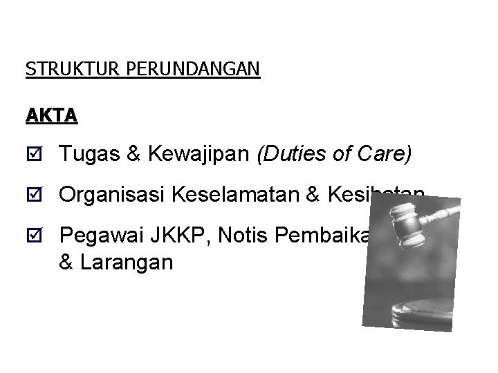 Akta Keselamatan Kesihatan Pekerjaan 1994 Akta 514 OSHA
