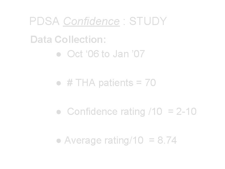 Richmond Hospital PDSA Presented by Bev Adamson PT