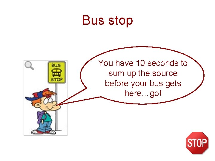 LESSON What is a stop lesson S Spend