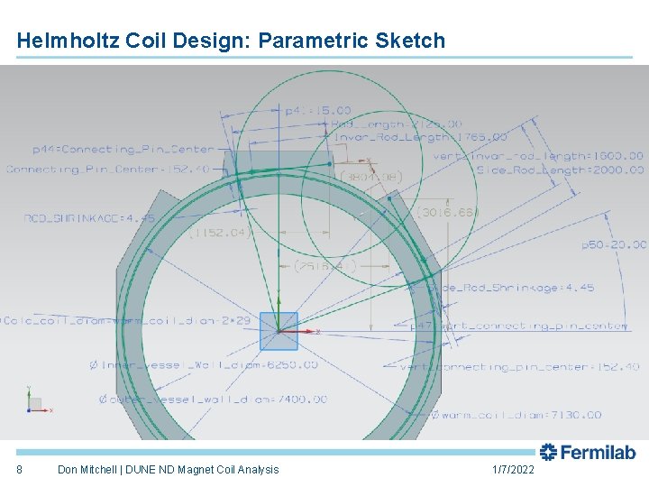DUNE ND Magnet Helmholtz Coil Mechanical Design Analysis