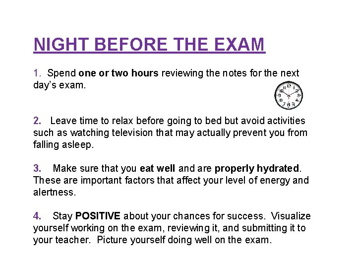 Exam Study Strategies that REALLY Work EXAM PREPARATION
