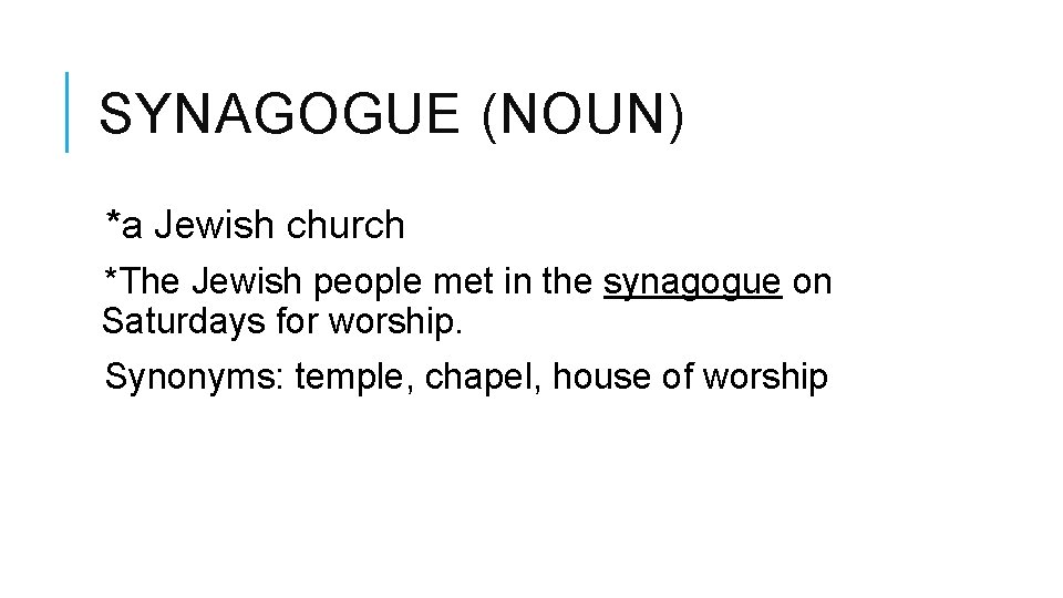 NIGHT Vocabulary PPT PREJUDICE NOUNVERB an irrational hatred