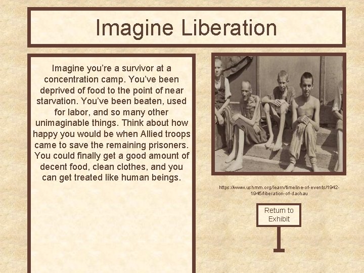 Liberation People Museum Entrance Camp Routines Punishment Camp