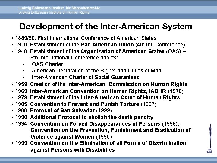 Ludwig Boltzmann Institut fr Menschenrechte Ludwig Boltzmann Institute