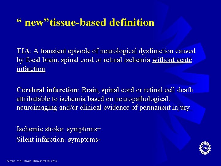 Stroke and TIA guidelines New evidence beyond Monika