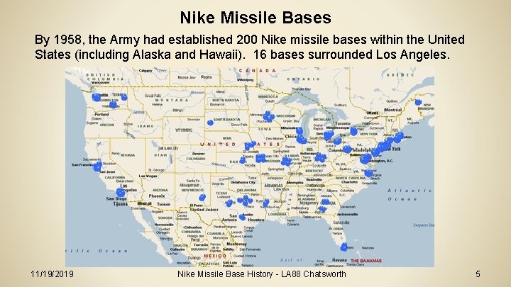 Nike Missile Base History LA 88 Chatsworth 11192019