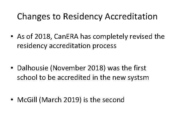 Department of Pediatrics Town Hall PGME Accreditation February