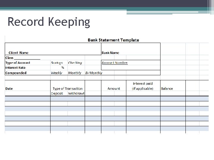 Banking Info Session Mr Frangella By Presenter Media