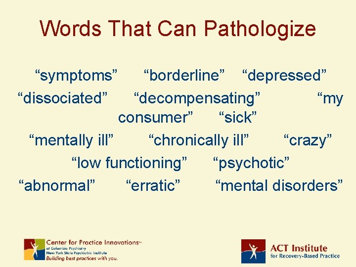 A Look At The Recovery Model Luis Lopez