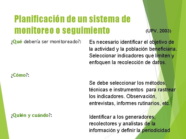TEMA MONITOREO Y SEGUIMIENTO DEL PROYECTO NOMBRE DE