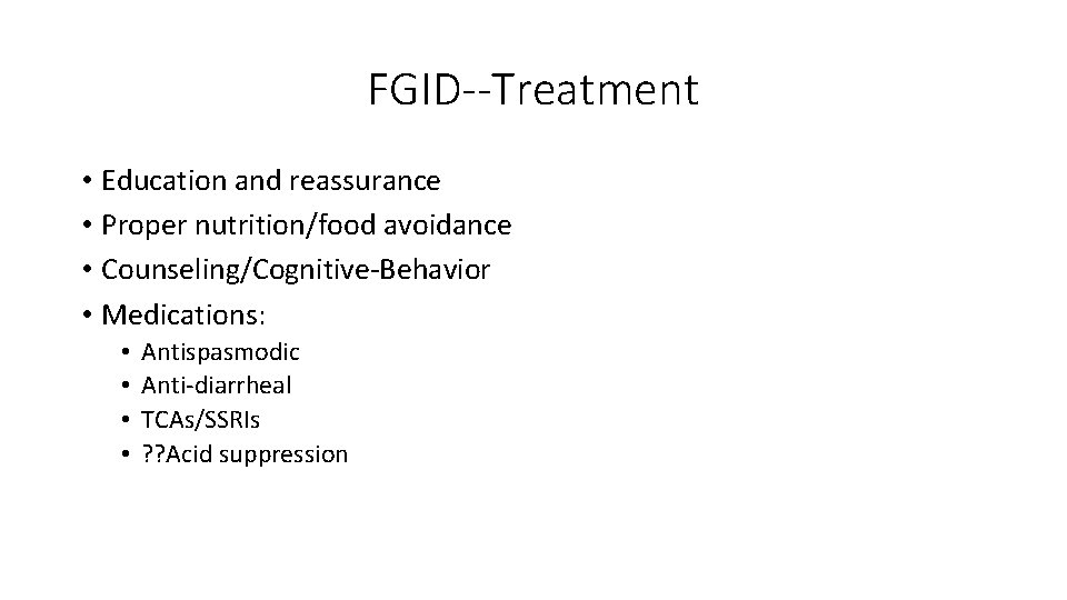 Chronic Recurrent Abdominal Pain Not Just CRAP Anymore