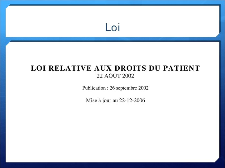 Dr Biston Patrick Service des Soins Intensifs CHU