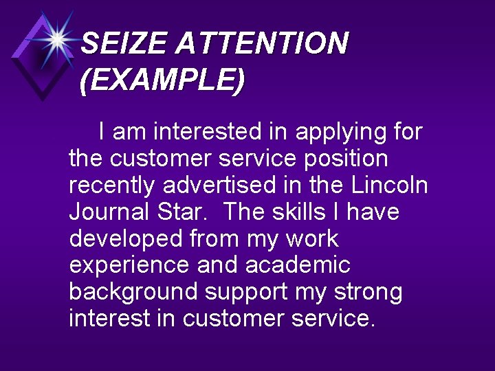 COVER LETTERS AN INTRO TO THE RESUME Cover