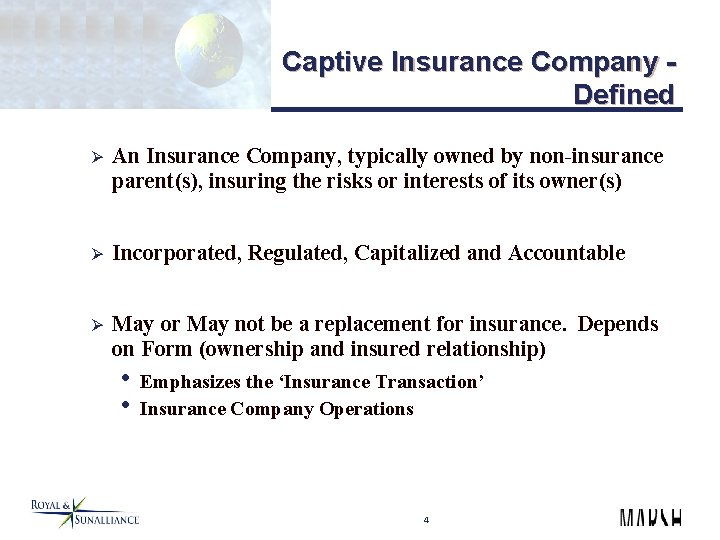 Captives Formation How and When Charlie Woodman CPA