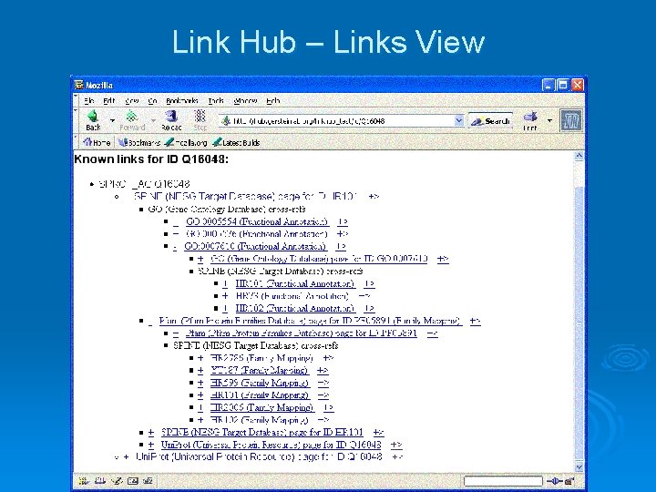 Link Hub and Structural Genomics Data Visualization Andrew