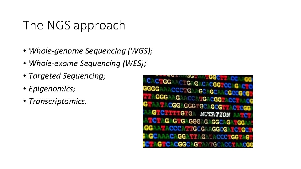 NGS and Bioinformatics Dr Ronald Moura ronaldmoura 1989gmail