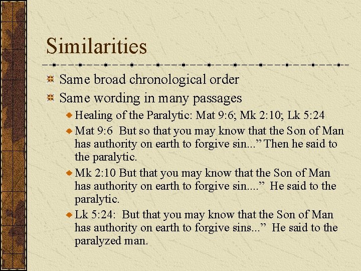 Synoptic Problem Definition Sunoptic synopticwith one eye Confidence